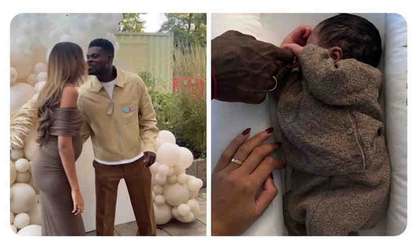 Thomas Partey and Partner Janine Mackson Welcome Baby Girl - 3Music TV